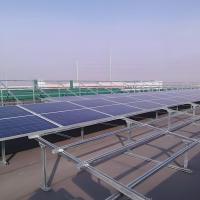 China Customizable PV Racking Frame Aluminum 6005-T5 for Ground Mount Solar Panel Systems for sale