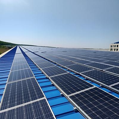 China Commercial Solar Panel Roof Mounting System for Metal Roofs - 10 Year Warranty, 25 Year Service Life with Customizable Options for sale