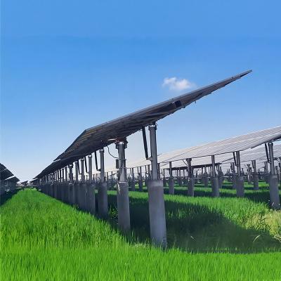 China Customizable Ground Solar Mounting Brackets for Different Soil Conditions and Solar Module Types for sale