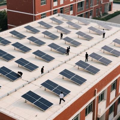 China Aluminum Alloy Solar Panel Roof Mounting Brackets for Metal Roof - 25 Year Life, 10 Year Warranty for sale