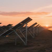 China Ground Solar Mounting Brackets 60m/s Wind Load 1.6KN/㎡ Snow Load for sale