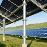 China Ground Solar PV Mounting System for Utility Scale Power Plants 200cm Snow Load for sale