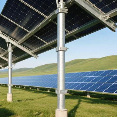 China Ground Solar PV Mounting System for Utility Scale Power Plants 200cm Snow Load for sale