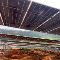 China Solar PV Mounting Brackets Aluminum 6005-T5 Anodized Ground Concrete Custom Designs 10 Year Warranty for sale