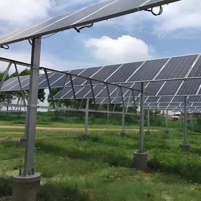 China Ground Solar PV Mounting System 200cm Snow Load Hot Dip Galvanized Steel for sale