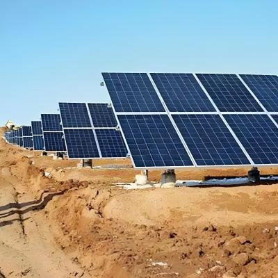China Flexible And Adjustable Ground Solar Mounting Brackets For Large-Scale And Utility-Scale Solar PV for sale