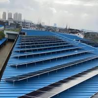 China Commercial Solar Panel Roof Mounting Brackets for Metal Roof 25 Year Life Silver for sale