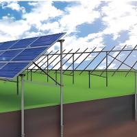 China Rust-Resistant Solar Panel Mounting Brackets Aluminum 6005-T5 for Ground Solar Plants for sale