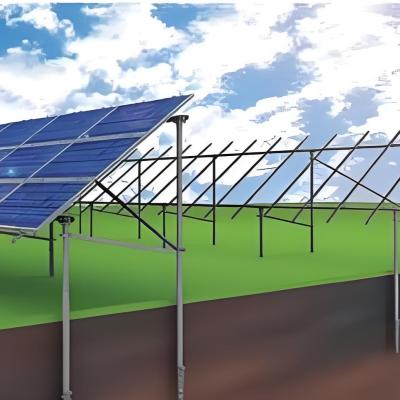 China Rust-Resistant Solar Panel Mounting Brackets Aluminum 6005-T5 for Ground Solar Plants for sale