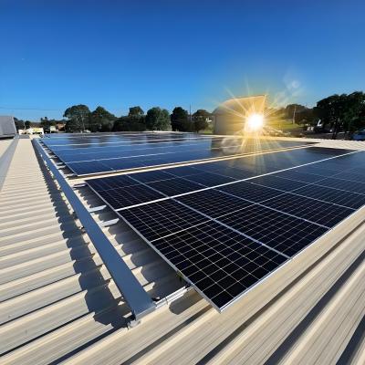 China Customizable Solar Panel Roof Mounting Brackets Reduce Energy Costs for sale