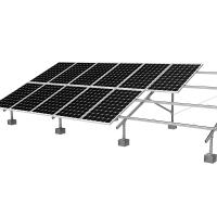 China Anodized Surface and Customized Color Stylish and Durable Solar Panel Mounting Brackets for sale