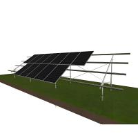 China Rust-Resistant Solar Panel Mounting Brackets for Ground and Concrete Installation Sites for sale