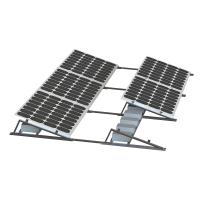 China Aluminum 6005-T5 Solar Panel Mounting Brackets Anodized Surface 25 Year Service Life for sale