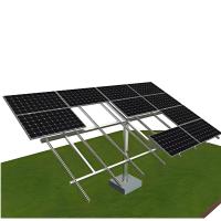 China High-Strength and Rust-Resistant Solar Panel Mounting Brackets for Earth and Concrete for sale