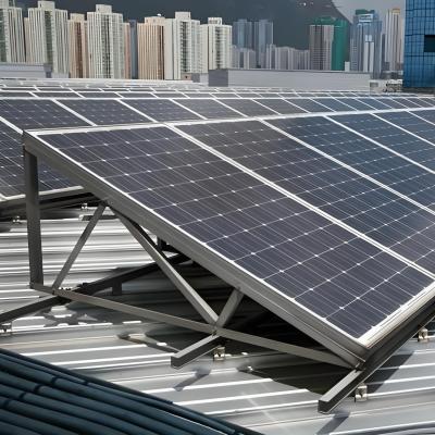 China Aluminum Alloy Solar Panel Roof Mounting Brackets Anti-Rust 25 Year Life for sale