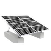 China Aluminum 6005-T5 Solar Panel Mounting Brackets Anodized 10 Year Warranty for sale