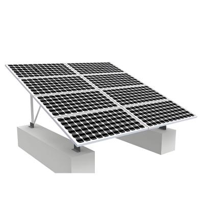 China Aluminum 6005-T5 Solar Panel Mounting Brackets Anodized 10 Year Warranty for sale