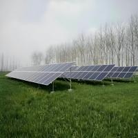 China Ground-Mounted Solar PV Bracket Frame – Galvanized Steel, Stable on Uneven Terrain for sale