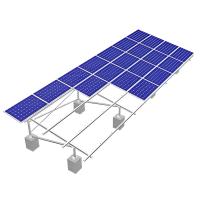 China All Terrain Solar PV Bracket Frame Galvanized Alloy 6005 T5 Ground Roof Mountain Universal for sale