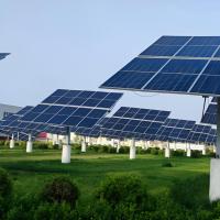 China Aluminum 6005-T5 Ground Solar Mounting System 10-35 Degree Adjustable Tilt 10 Year Warranty for sale