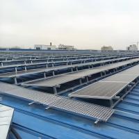 China Solar Panel Roof Mounting Brackets for Metal Roofs 25 Year Life 10 Year Warranty for sale