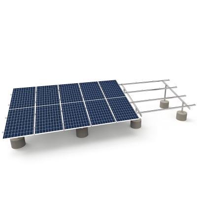 China Solar Panel Mounting Brackets with Steel Structure and Aluminum Components for Installation on Different Terrain Types for sale