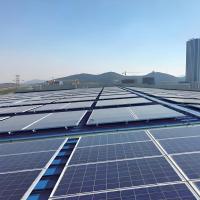 China Solar Panel Roof Mounting Brackets 25 Year Service Life Silver Aluminum Alloy for sale