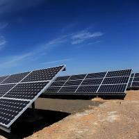China Ground Solar PV Mounting System Adjustable Tilt 0-60° for Sloped Terrain for sale