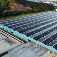 China Solar Panel Roof Mounting Brackets for Commercial Buildings 25 Year Service Life Silver for sale
