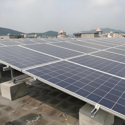 China Wind-Resistant Solar Panel Roof Mounting Brackets 216km/h Wind Load 10-Year Warranty Metal Roofs for sale