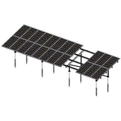 China Deep-Pile Solar Panel Mounting Brackets Aluminum 6005-T5 Anodized for Ground Installations for sale