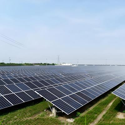 China Ground PV Anchor Mount System 0-60° Tilt Wind Load 60m/s Solar Mounting Bracket for sale