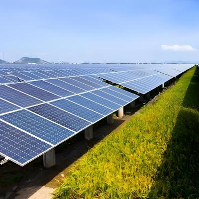 China Pre-Assembled Ground Solar Mounting Bracket 0-60° Tilt Wind Load 60m/s for sale