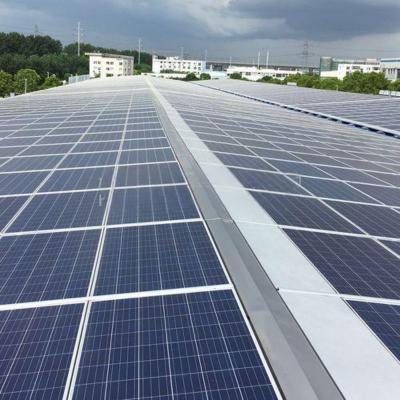 China Aluminum Flat Roof Solar Mounting System 25 Year Service Life Ballasted Non Penetrating for sale