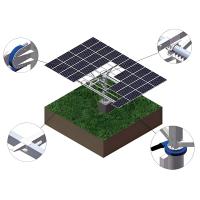 China Solar Panel Mounting Brackets Multi Panel Arrays Support System Featuring C Steel Beam for Increased Strength and Rust Resistance for sale