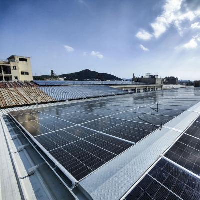 China Robust Solar Panel Roof Mounting Brackets Supporting High Wind Snow Loads with Preassembled Components for Installation for sale