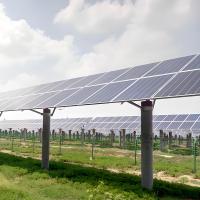 China Versatile Ground Solar Mounting Brackets Screw in Foundation System for All Soil Types 18000 sqm Factory for sale