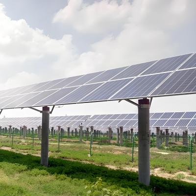 China Versatile Ground Solar Mounting Brackets Screw in Foundation System for All Soil Types 18000 sqm Factory for sale