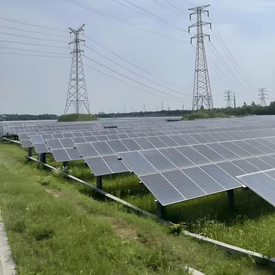 China Ground Solar Mounting Brackets engineered for seismic support with durable materials and adjustable structure for solar installation for sale