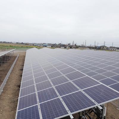 China Ground Solar Mounting Brackets offering corrosion resistant surfaces and extended service for sale