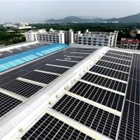 China Aluminum Solar Panel Tile Roof Mounting Brackets 25 Year Life for Pantile Flat Shingle Roofs for sale