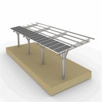 China Solar Panel Mounting Brackets compatible with concrete base earth ground and slopes providing versatile mounting solutions for sale