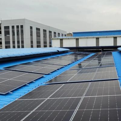 China Solar Panel Roof Mounting Brackets made from anodized aluminum for enhanced durability compatible with all common solar panel models for sale