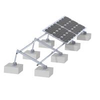 China Durable Solar Panel Mounting Brackets with Preassembled Support Rack and Rust Resistant Csteel Beam for Installation for sale