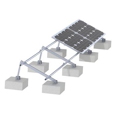 China Durable Solar Panel Mounting Brackets with Preassembled Support Rack and Rust Resistant Csteel Beam for Installation for sale