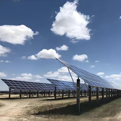 China Ground Solar Mounting Brackets Alloy Steel Aluminum 25 Year Durability for sale