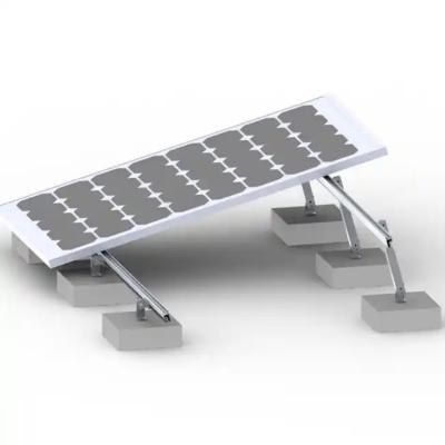 China Solar Panel Mounting Brackets offering pre assembled rack and durable c steel beam support for solar power plant array mounting for sale