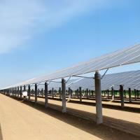 China Ground Solar Mounting Brackets Offering Convenient Installation and Maintenance for Large Scale Renewable Energy Systems for sale