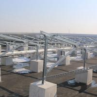 China Solar Panel Ground Mounting Brackets Aluminum 6005-T5 Pre Assembled Racks 10 Year Warranty for sale