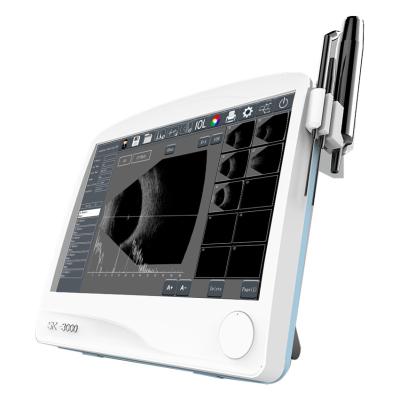 China SK-3000ABP Ophthalmic Ultrasound A/B Scan Biometer Pachymeter with 12.1 inch Touch Screen and 20MHz Frequency for sale
